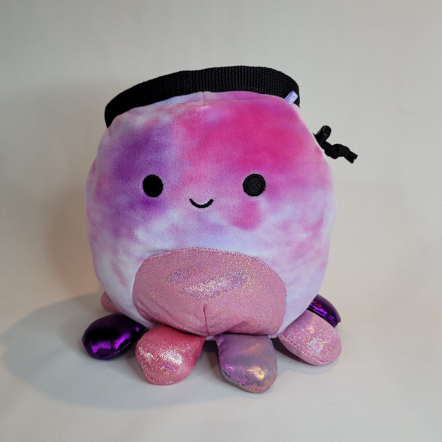 Little Octopus Climbing Over A Rock